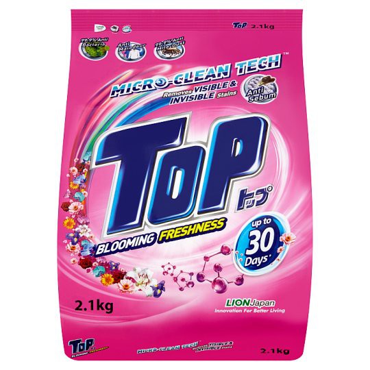Top Detergent Powder Blooming Freshness 2.1kg | Shopee Malaysia