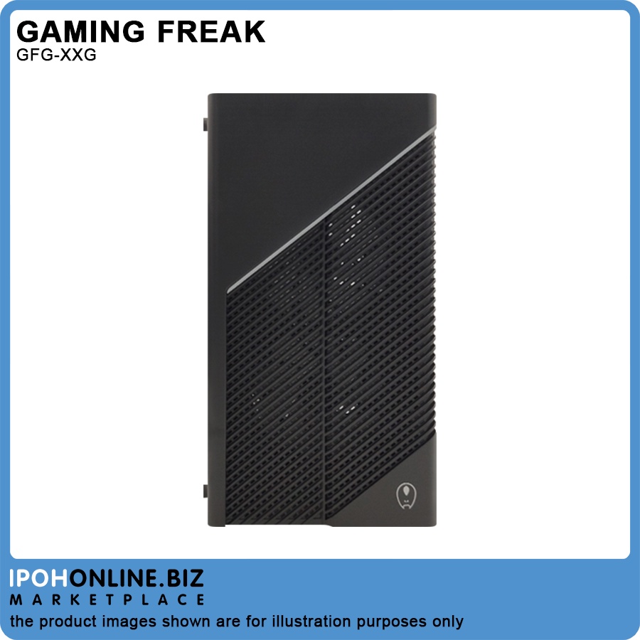 Gaming Freak XXG-TFLUX Micro ATX Tempered Glass Gaming Tower Casing ...