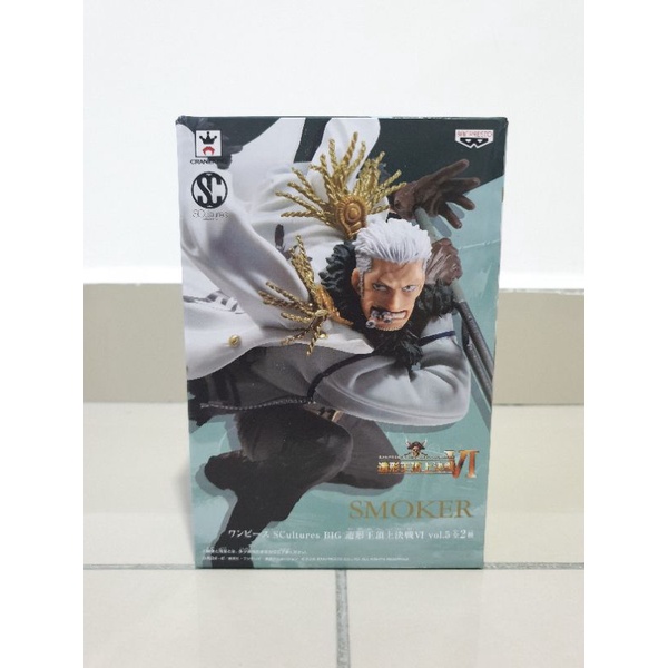 ONE PIECE BANPRESTO SCULTURES BIG ZOUKEIOU 6 VOL. 5 SMOKER FIGURE ...