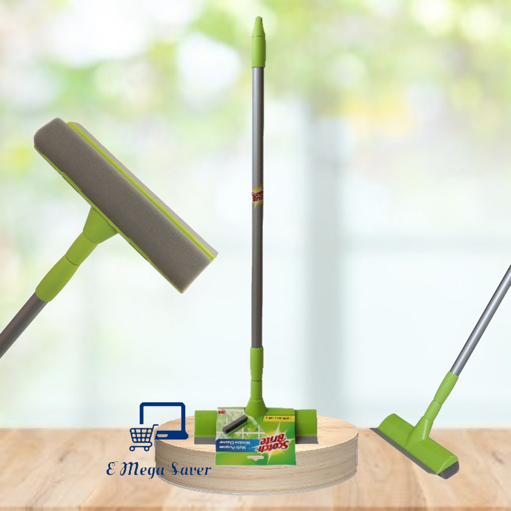 3M Scotch-Brite Multi-Purpose Window Glass Surface Cleaner (Extendable ...