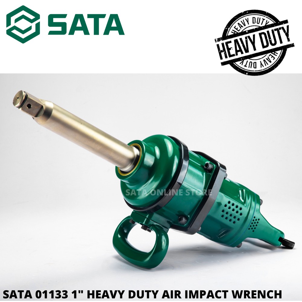 (D5) SATA 01133 1" HEAVY DUTY AIR IMPACT WRENCH 3000N.M. / SATA GUN ...