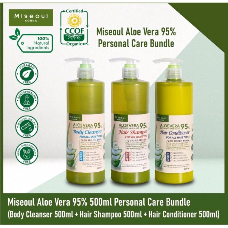 (PROMOTION)Misoeul Hair Shampoo/ Body Cleanser 500ml(Exp 10/2025 ...