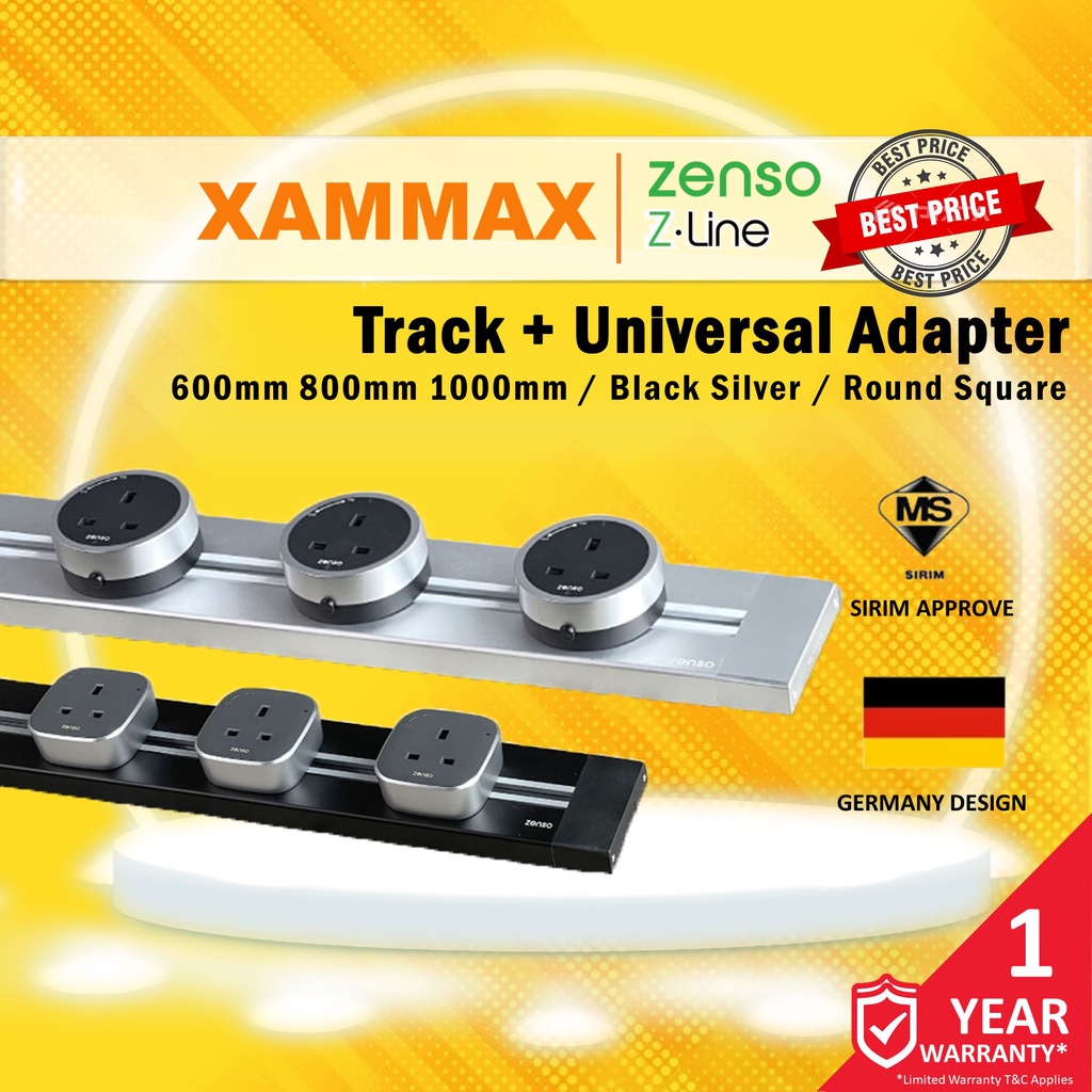 Zenso - Z.Line 600MM / 800MM Power Line / Power Track + Universal ...