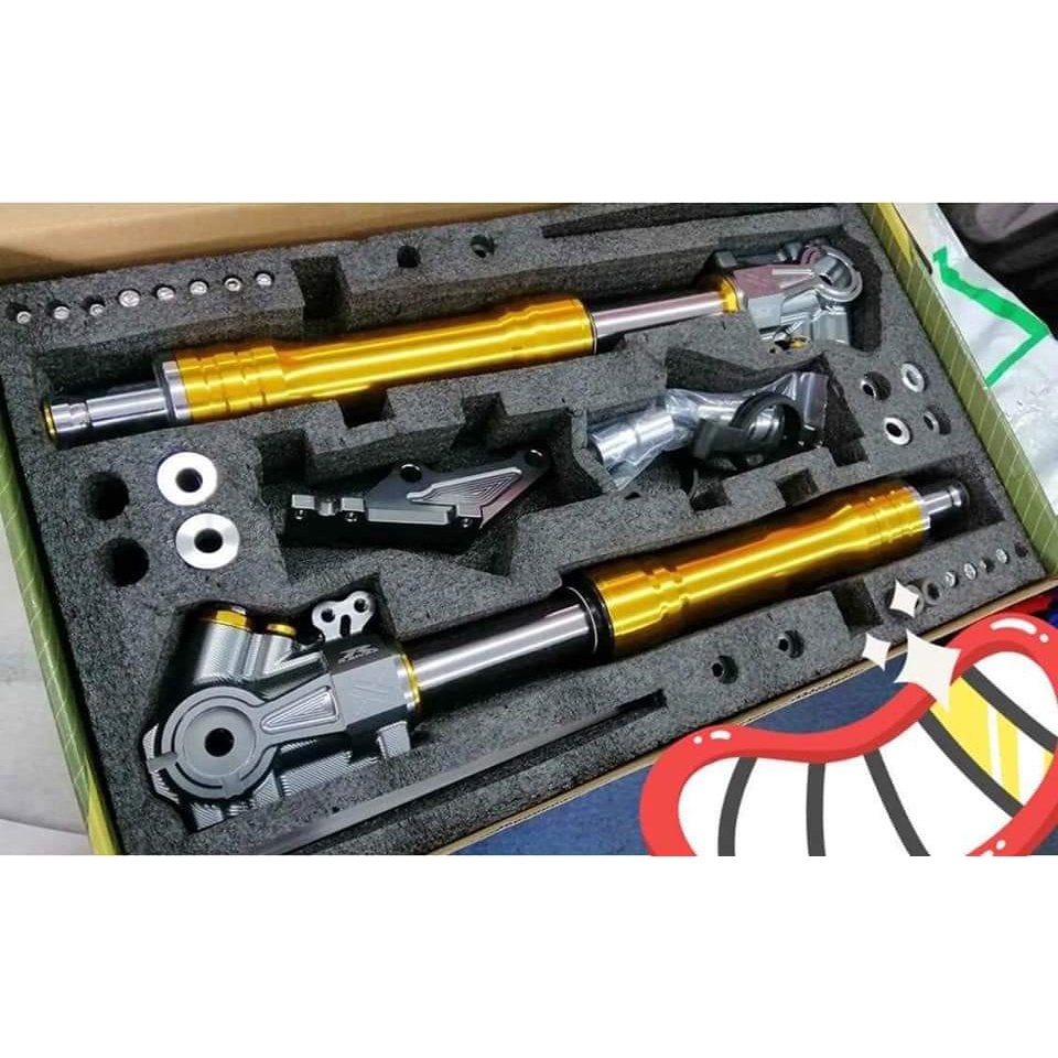 UPSIDE DOWN YAMAHA Y15ZR FRONT UP SIDE USD FORK SET R2 SERIES ORIGINAL RAPIDO | Shopee Malaysia