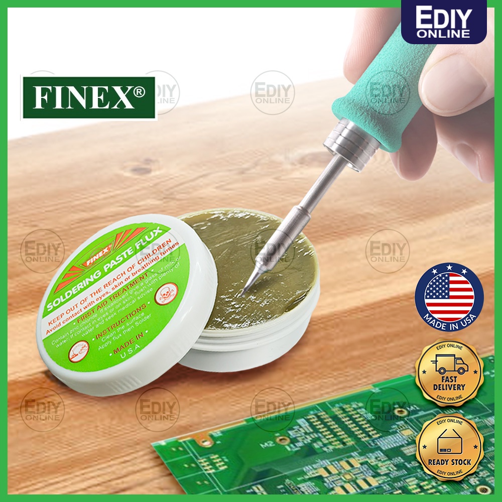 【NEW】 Finex QUALITY COMMERCIAL SOLDER SOLDERING PASTE OIL 焊接 油 | Shopee ...