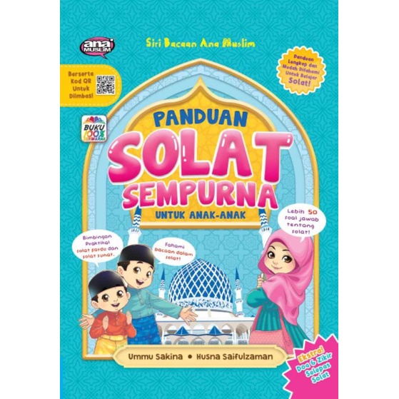 Panduan Solat Sempurna Untuk Anak-Anak (buku solat/ belajar sembahyang ...