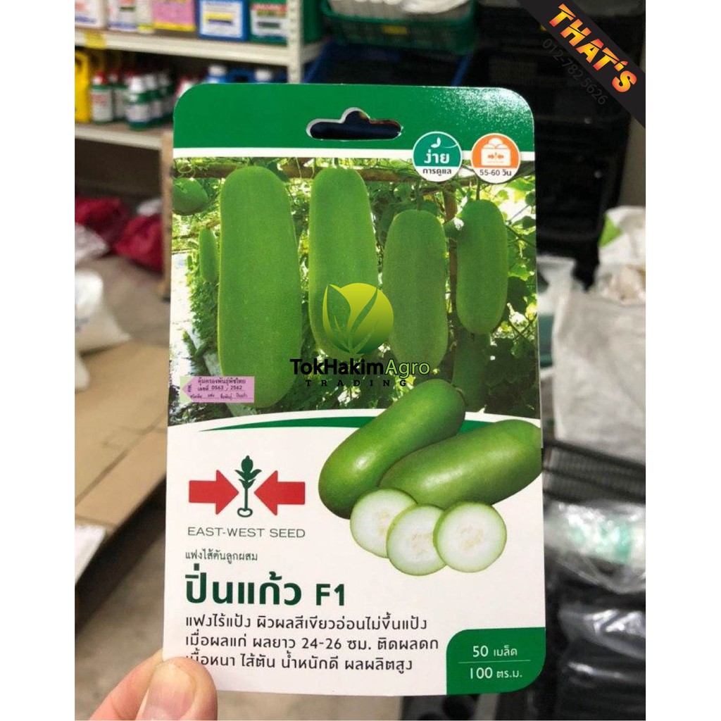 Benih Labu Air Cap Panah Merah Hibrid F1 (50 biji) | Shopee Malaysia