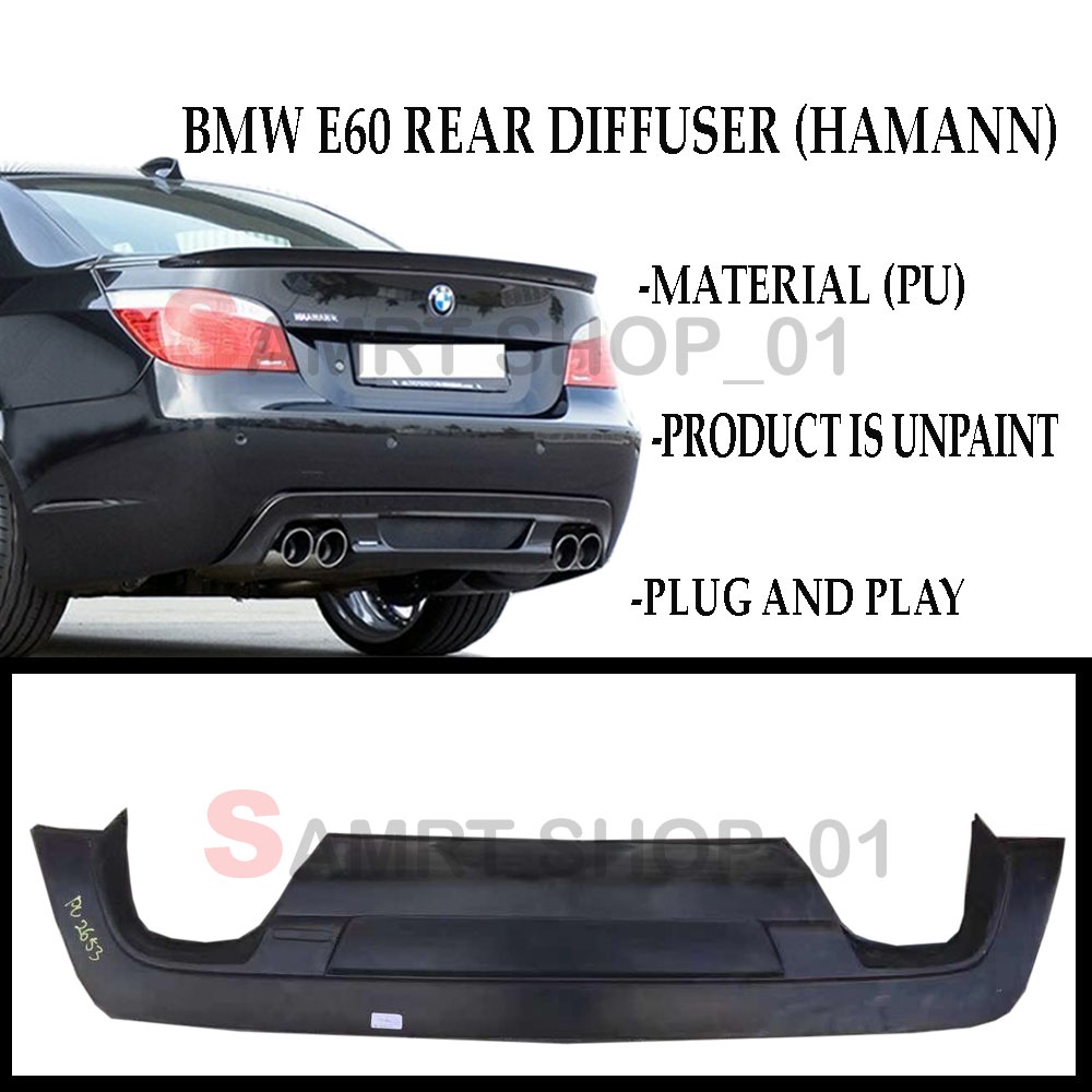 BMW E60 REAR DIFFUSER (HAMANN) | Shopee Malaysia