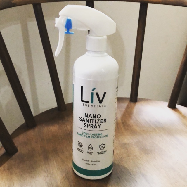 Liv Essentials Nano sanitizer spray | Shopee Malaysia