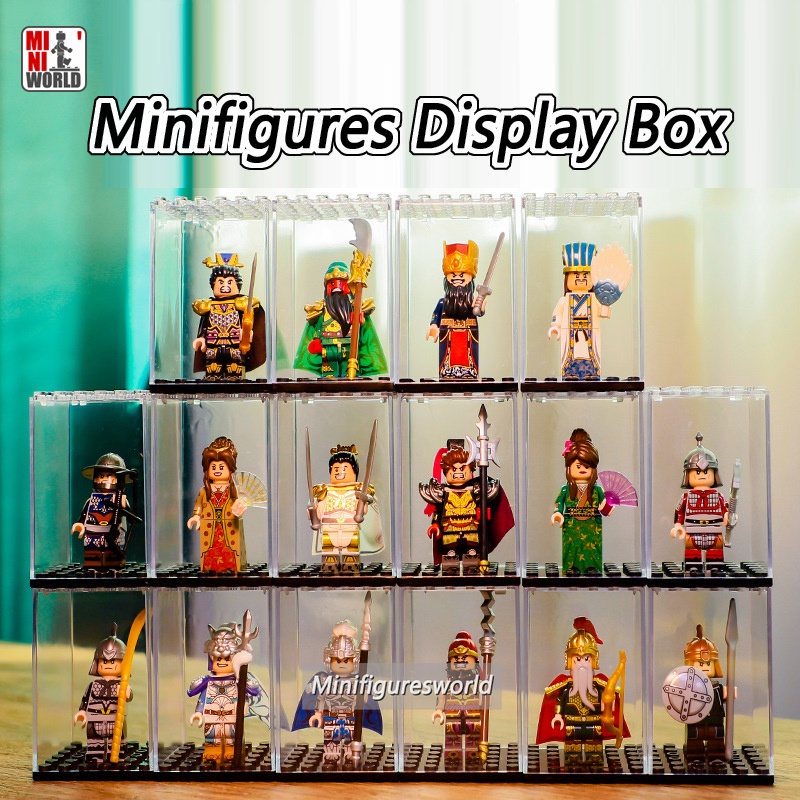 Building Blocks Collection Minifigure Display Case Minifigures ...