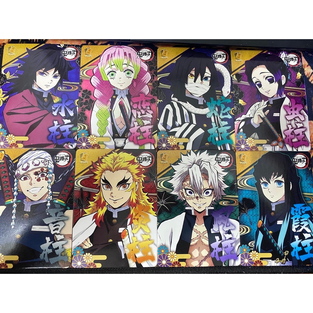 🔥现货Ready Stock🔥Demon Slayer Collection Card 鬼灭之刃卡牌 柱卡 | Shopee Malaysia