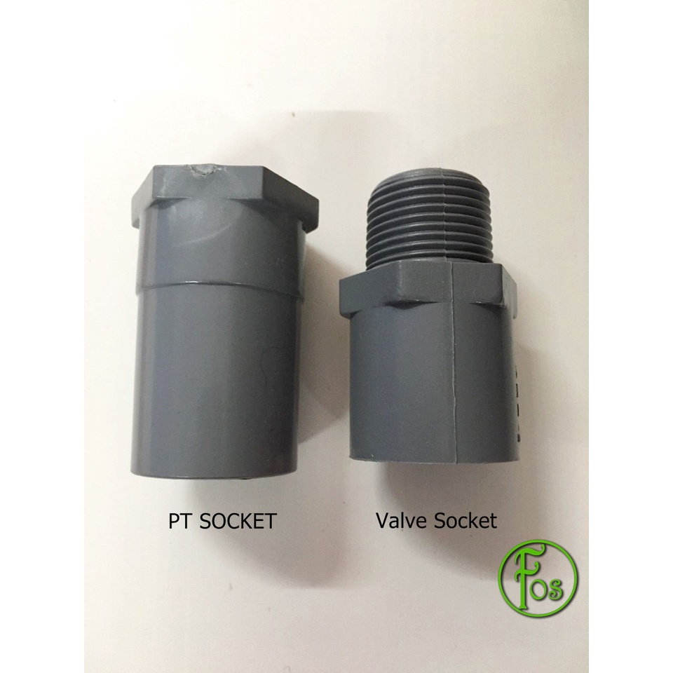 PVC Fitting - PT Socket , Valve Socket 15mm, 20mm, 25mm, 32mm, 40mm (BBB) | Shopee Malaysia