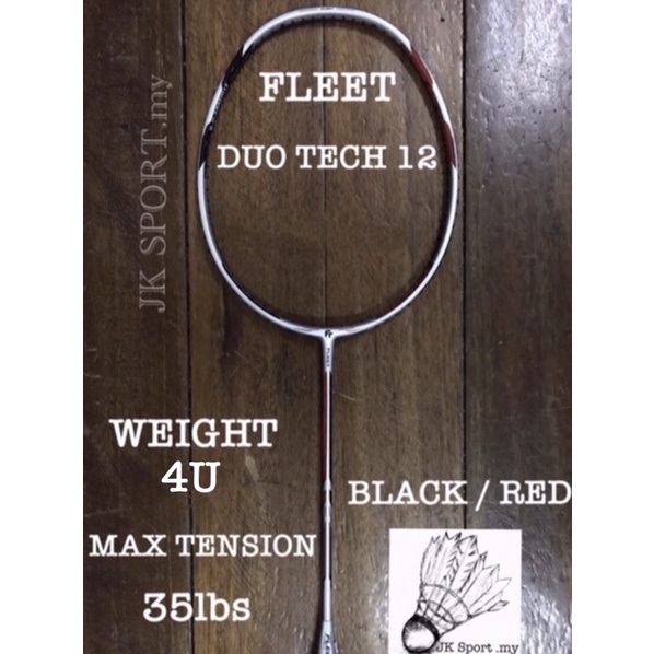FLEET DUO TECH 12 BADMINTON RACKET FELET | Shopee Malaysia