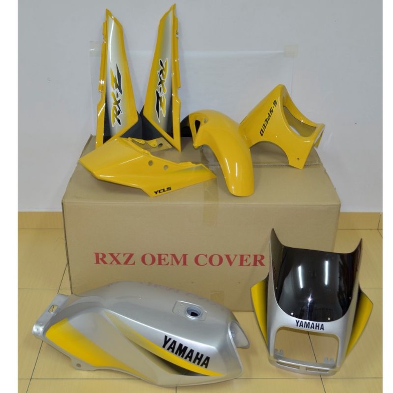 OEM BODY COVER SET RXZ 135 BOSCH MILI MODEL 7 DVC PURPLE / DBC BLUE ...