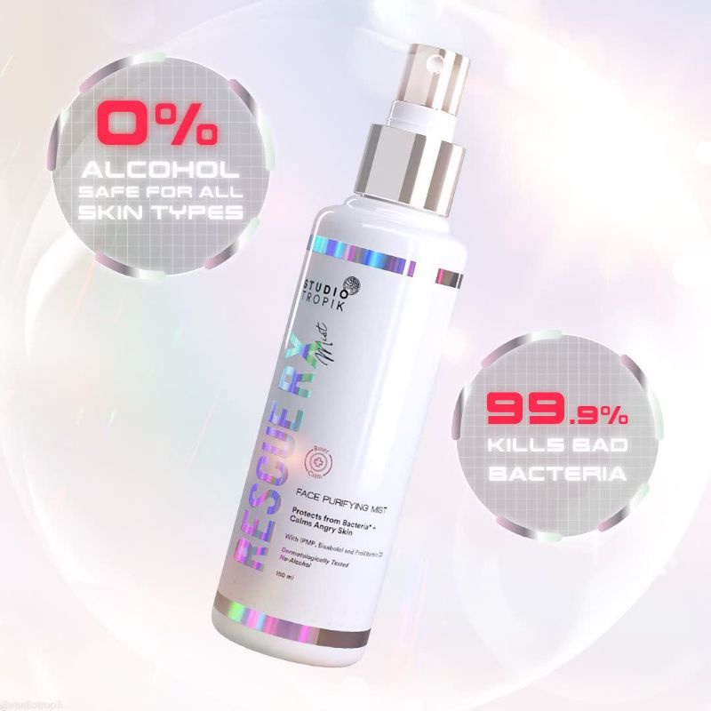 Rx Rescue Tropical Studio - Antibacterial Face Mist 150ml | Shopee Malaysia