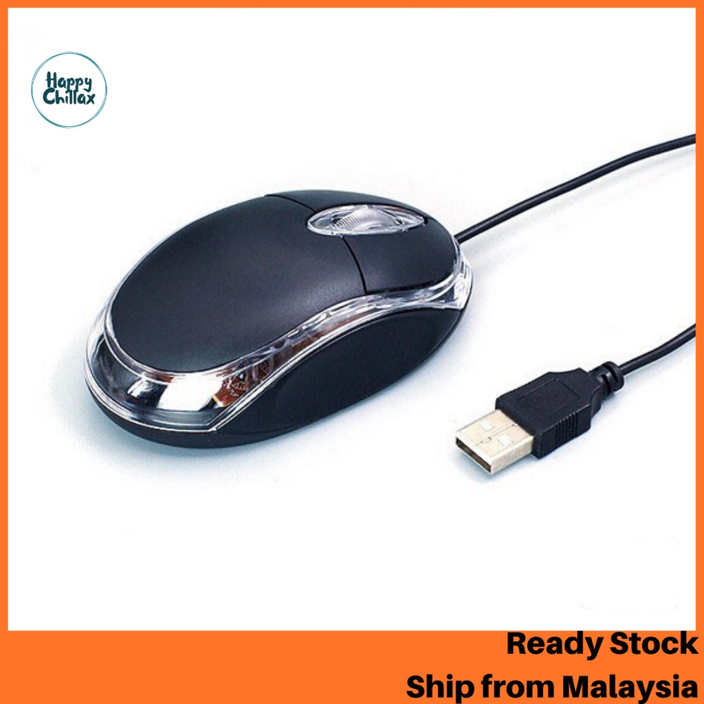 USB Wired Mini Optical Mouse | Shopee Malaysia