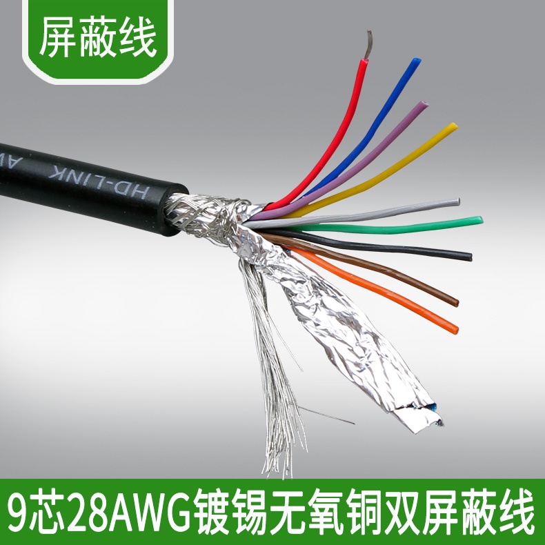 Ready Stock) USB Hub Converter 9-Core Dual Shielding Cable RS232 Serial ...