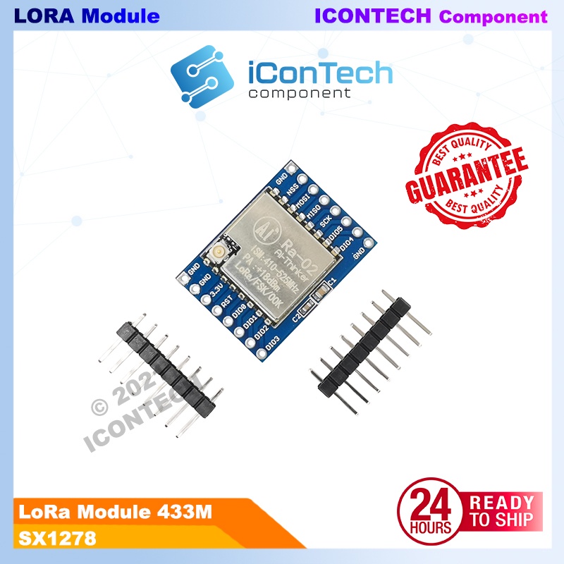 Lora SX1278 RF 433 Wireless Transceiver Module Lora Module Ai-Thinker ...