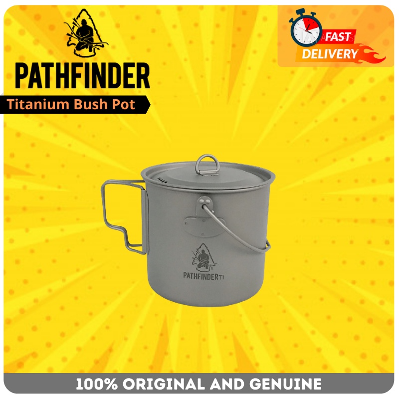🔥100% ORIGINAL🔥 Patfhfinder Titanium Bush Pot (1100 mL) | Shopee Malaysia