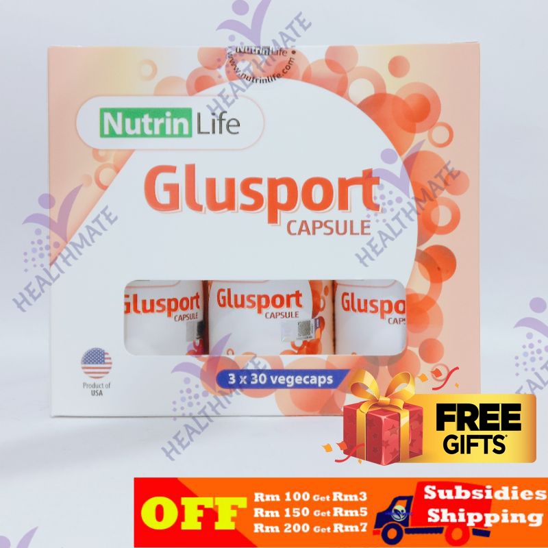 NutrinLife Glusport Capsule (3 x 30's) | Shopee Malaysia