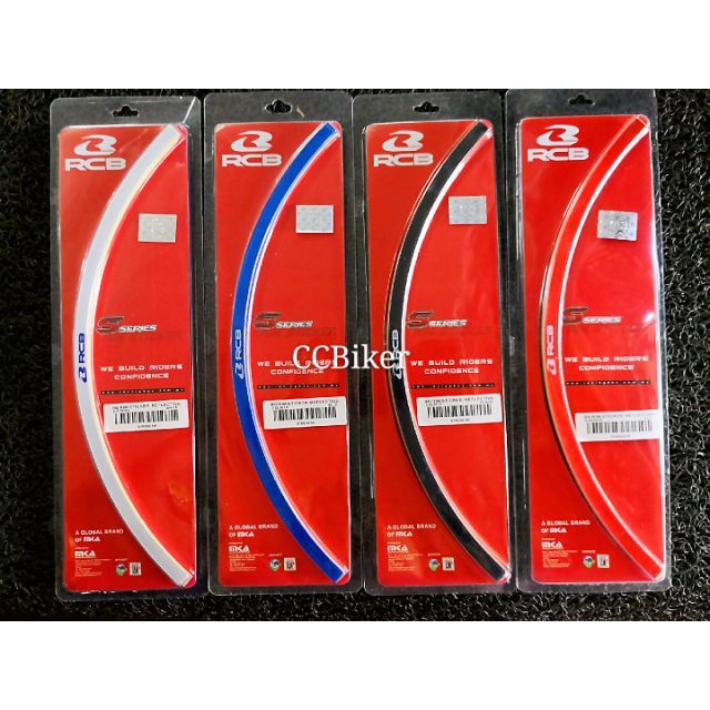Sport Rim lining Sticker "RACING BOY RCB" (sesuai utk ring 14" - 18 ...