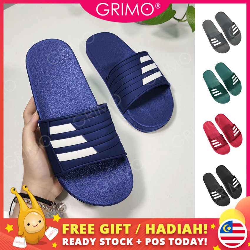 READY STOCK💝GRIMO Adirrow Slippers Men Selipar Kasut Lelaki Travel ...