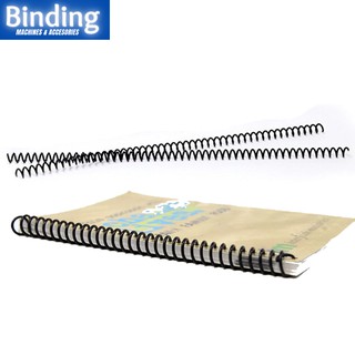 Metal Spiral Binding Coils / Steel spiral Coils A4 Size For Book ...