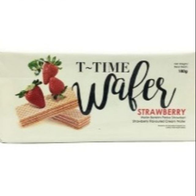 T-TIME Wafer-Strawberry(180g) | Shopee Malaysia