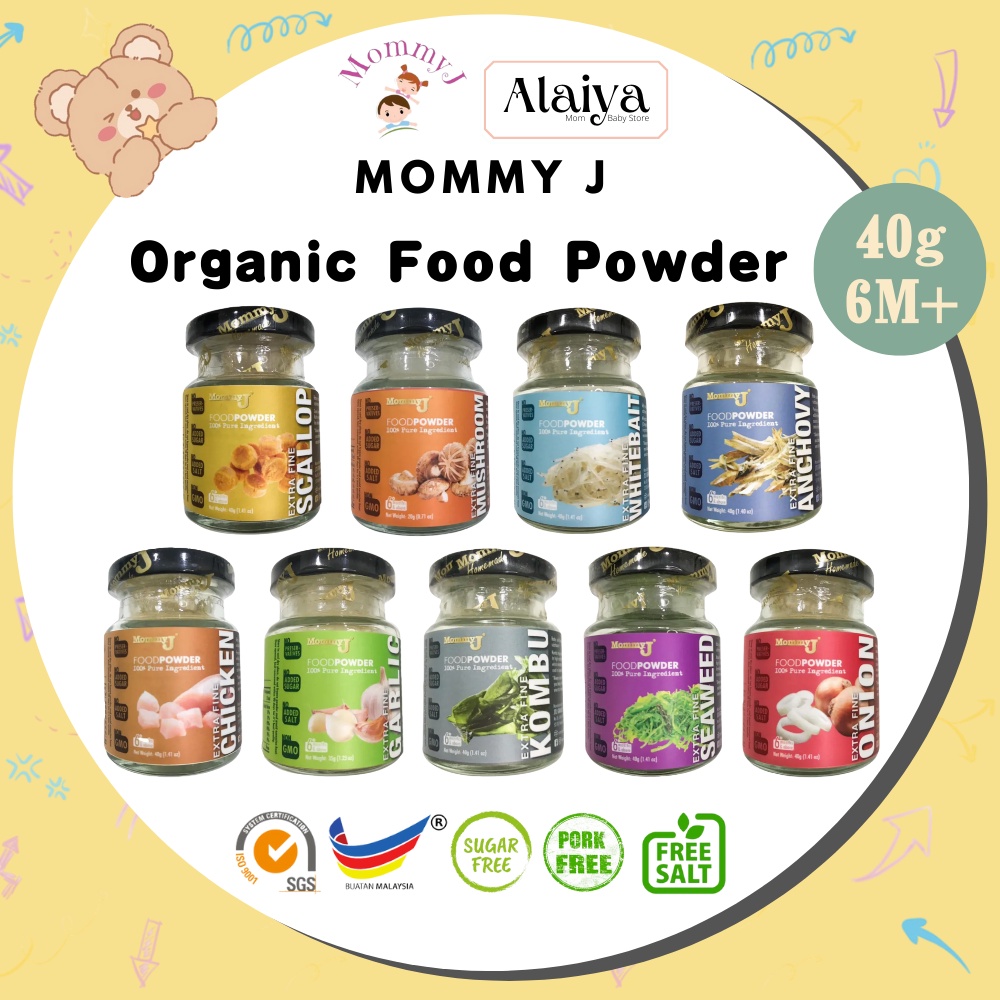 MommyJ Extra Fine Baby Food Powder 20-40g (6M+) | Shopee Malaysia