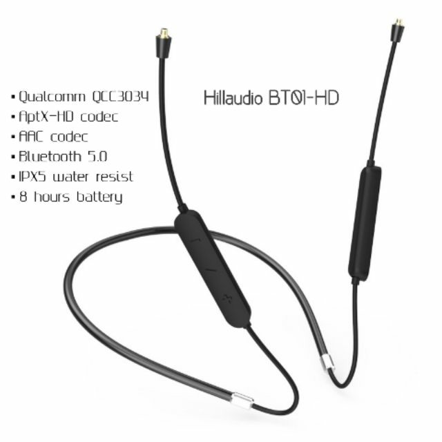 Bluetooth 5.0 Hillaudio BT01-HD Neckband IEM Bluetooth Module (AptX-HD ...