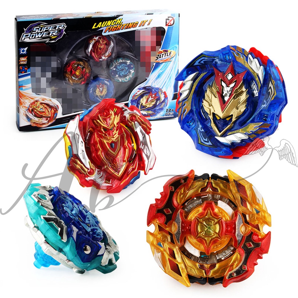 Angel Baby Kids Beyblade Top Superpower Burst Toys Set With Launcher ...