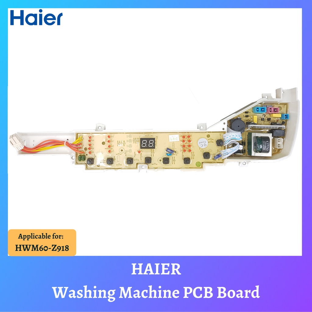 HAIER Washing Machine PCB Board / Papan PCB Mesin Basuh HWM60-Z918 ...