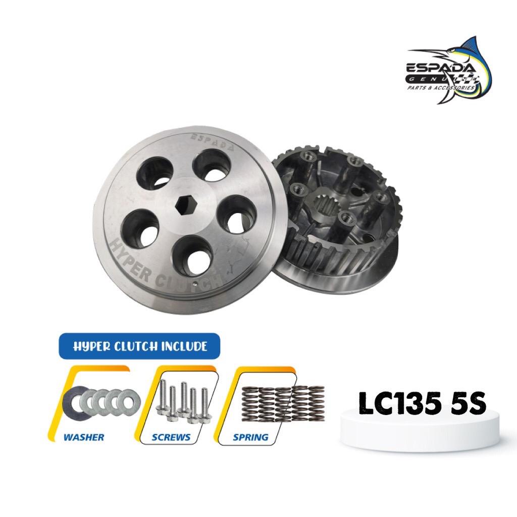 LC135 5S LC5S ESPADA HYPERCLUTCH / HYPER CLUTCH * 5 spring * | Shopee ...