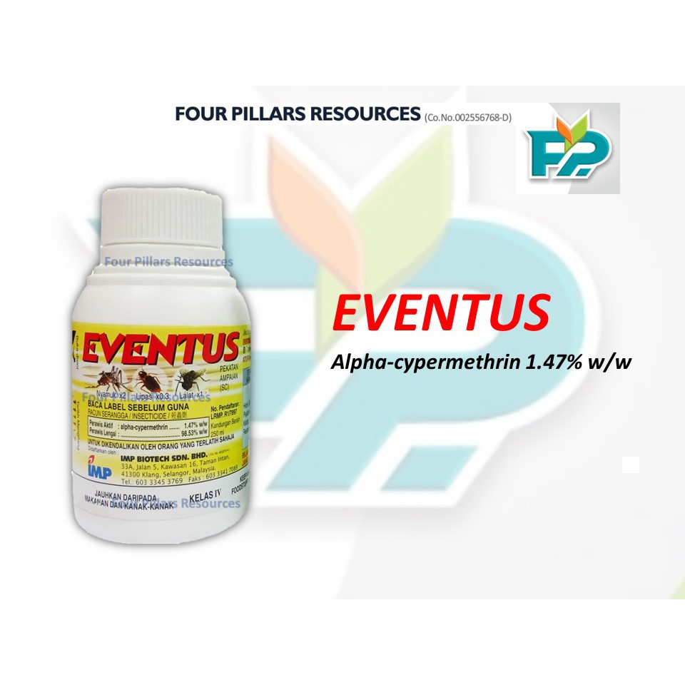 EVENTUS / Insecticide to control Cockroach, Ant, Fly & Mosquito / Racun ...