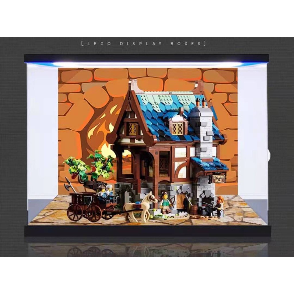 [PRE-ORDER] 21325 Medieval Blacksmith Display Case Box | Shopee Malaysia