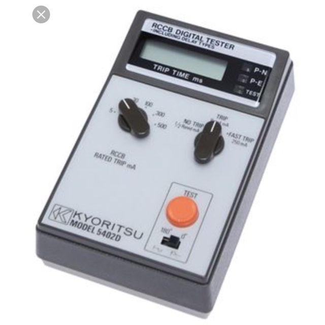 Kyoritsu 5402D RCD/RCCB/ELCB Digital Tester | Shopee Malaysia