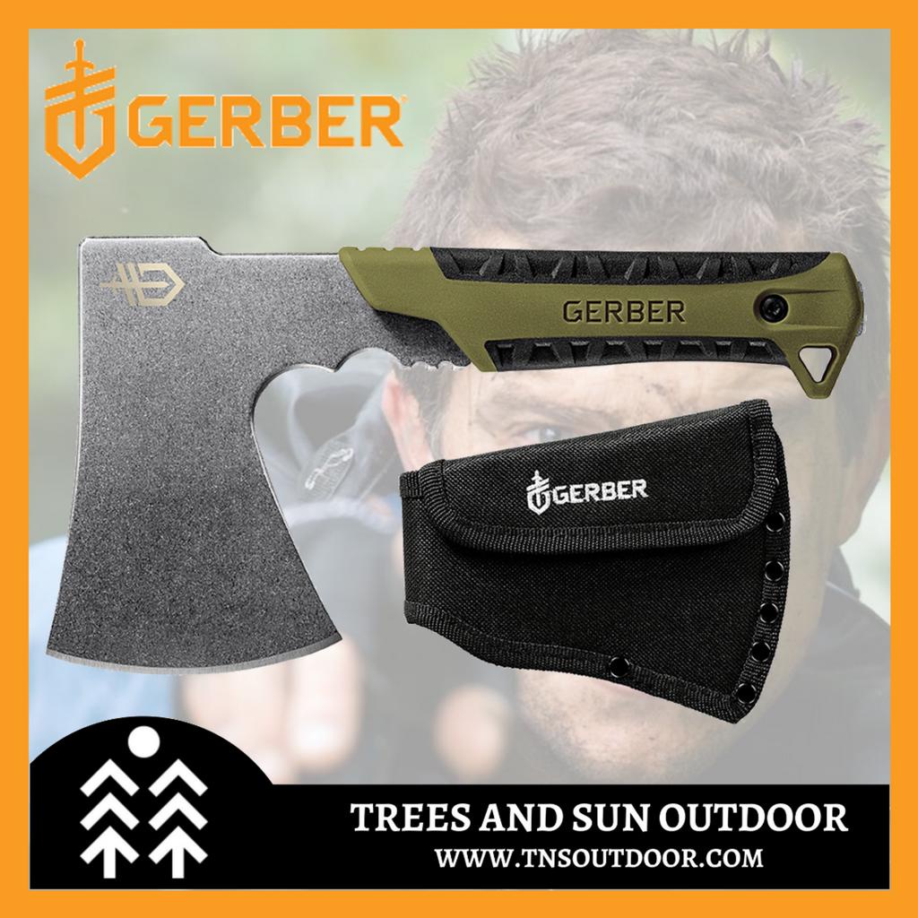 Gerber Pack Hatchet Full Tang Compact Axe Stonewashed Finished 31-003482 | Shopee Malaysia