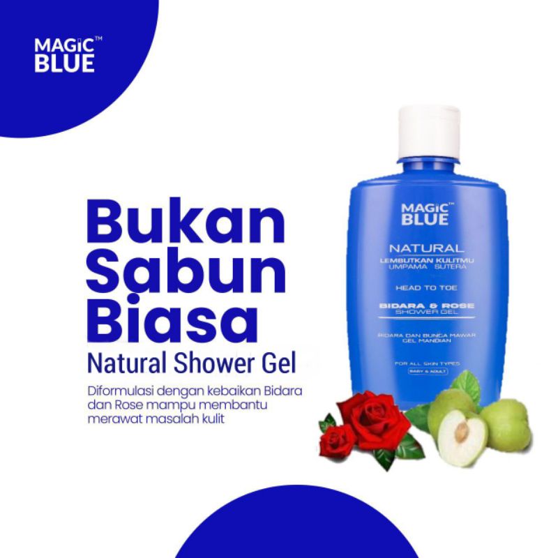 MEXBLU Shower Gel Bidara Rose | Rambut | Muka | Kulit | Eczema ...