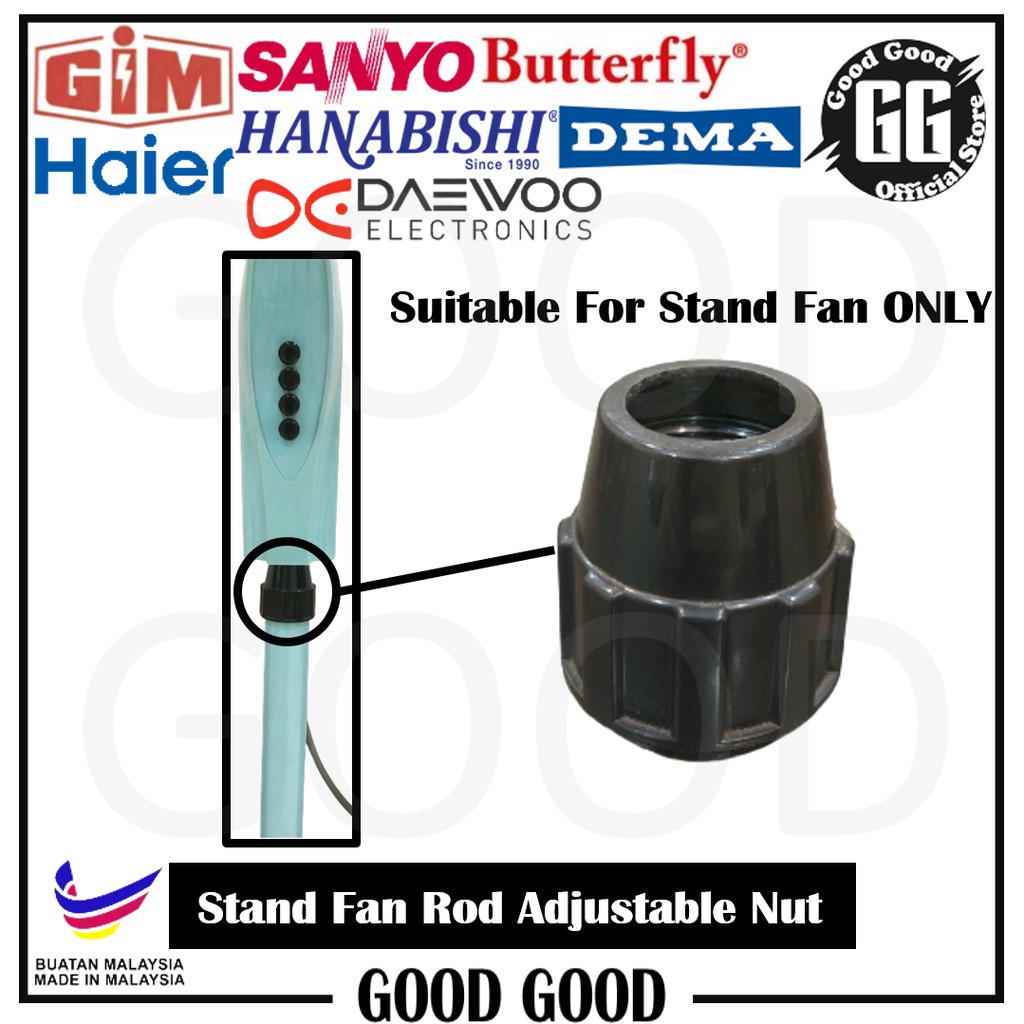 [READY STOCK] Multi Stand Fan Rod Adjustable Nut for GIM/Butterfly ...