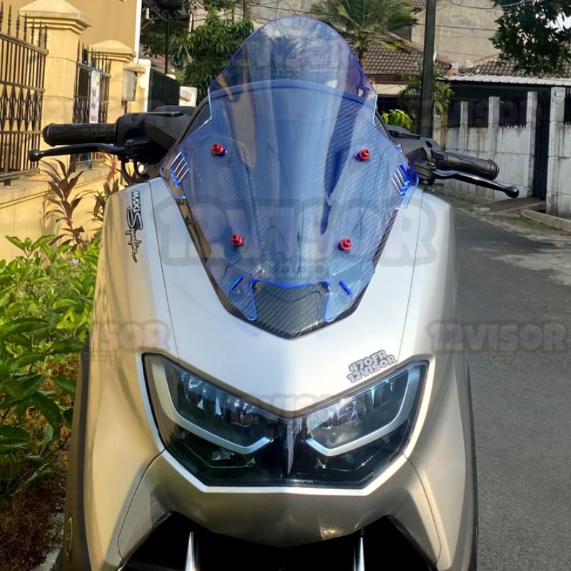 Windshield Nmax new 2020/2022 Sporty TDR mini race V3 fin new. Visor ...