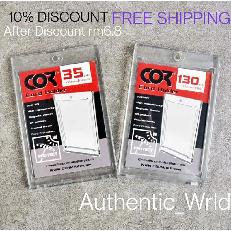 🔥READY STOCK🔥COR Magnetic Card Holder Case 35PT 55PT 75PT 100PT 130PT 180PT Trading Cards ...