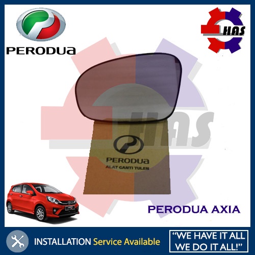 ORIGINAL PERODUA AXIA SIDE MIRROR GLASS | Shopee Malaysia