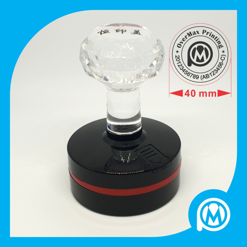 Custom Stamp Round / Cop Bulat / Company Stamp | Shopee Malaysia