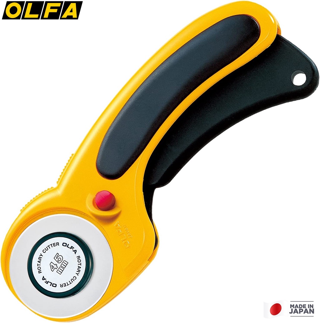 OLFA RTY-2/DX Deluxe 45mm safety rotary cutter Made In Japan 日本製 | Shopee Malaysia