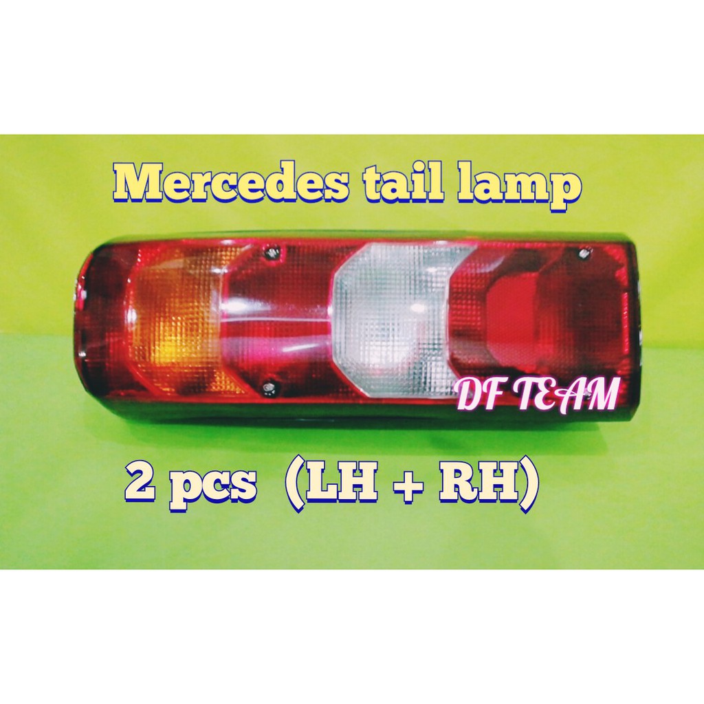 Mercedes Benz Rear Tail Light 1 pair 24v( LH+RH )Tail Lamp (LH+RH ...