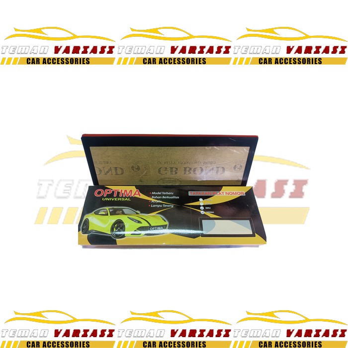 Mika ACRYLIC ACRYLIC OPTIMA 46CM NUMBER PLATE COATING FRAME FOR TOYOTA ...