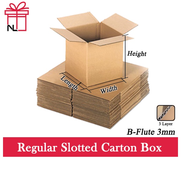 Kotak Bungkusan Carton Box Packaging Box Craft Paper Carton Box Kotak ...