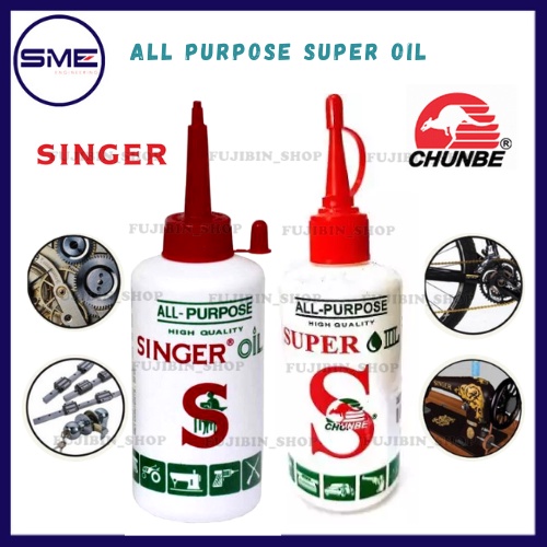 All Purpose Super Oil / Minyak Mesin / Singer Oil Alternative / Minyak Pelincir (80ML) | Shopee ...