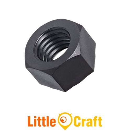 Nylon M3 Nut Black (10pcs) | Shopee Malaysia