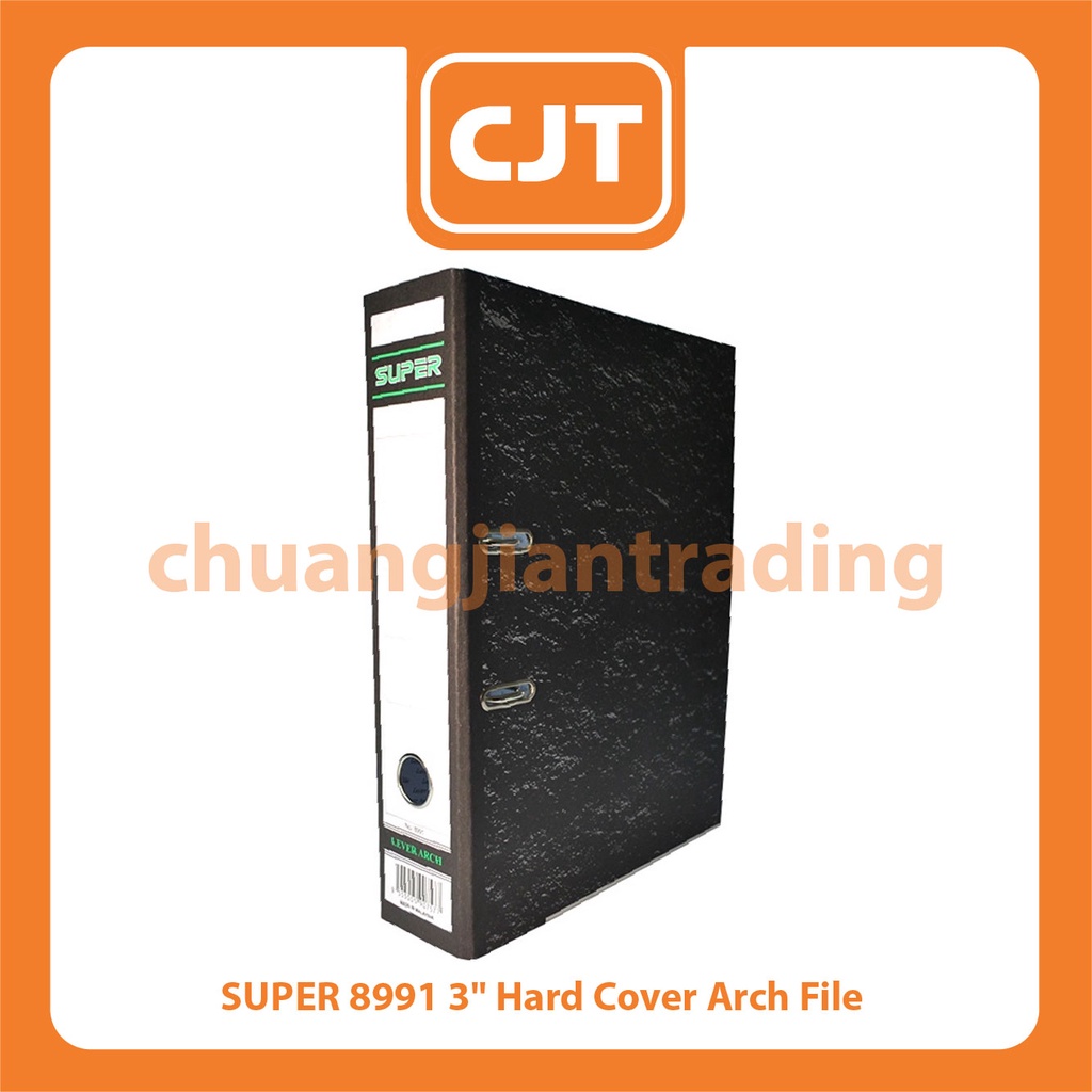 SUPER 8991 3" Hard Cover Arch File / elfen brand | Shopee Malaysia